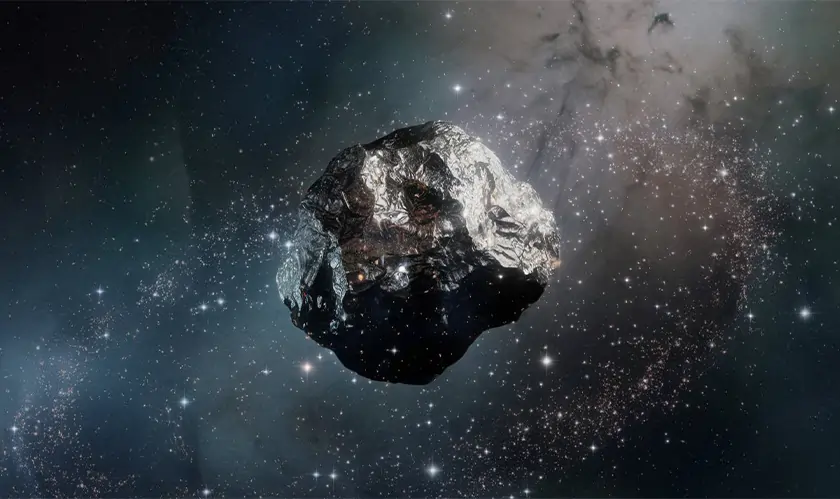Asteroid COWECP5 Sparkles in Space Phenomenon