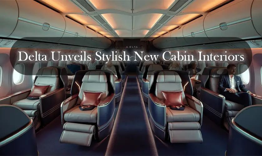 Delta Unveils Stylish New Cabin Interiors Ahead of Centenary Celebration