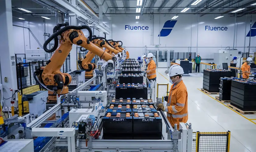 Fluence Boosts Domestic Battery Manufacturing with New Production Line