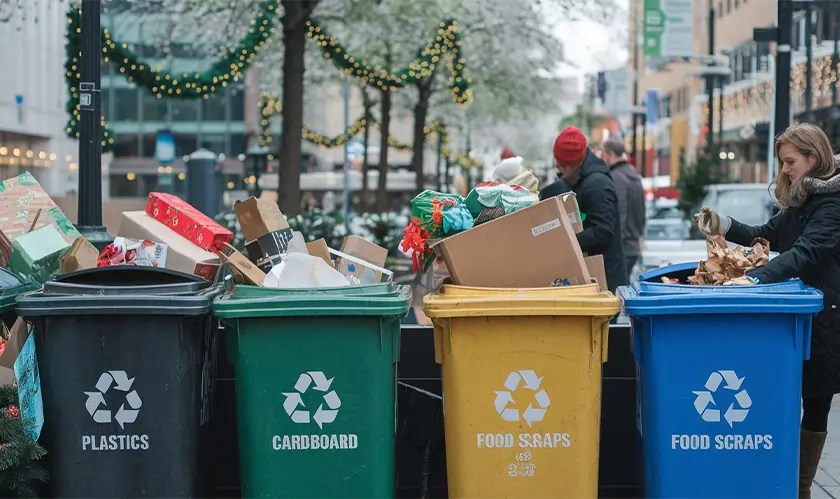 Recycling and Waste Management Tips in Portland after the Holidays