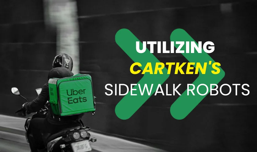 In Japan, Uber Eats to deliver food utilizing Cartken's sidewalk robots