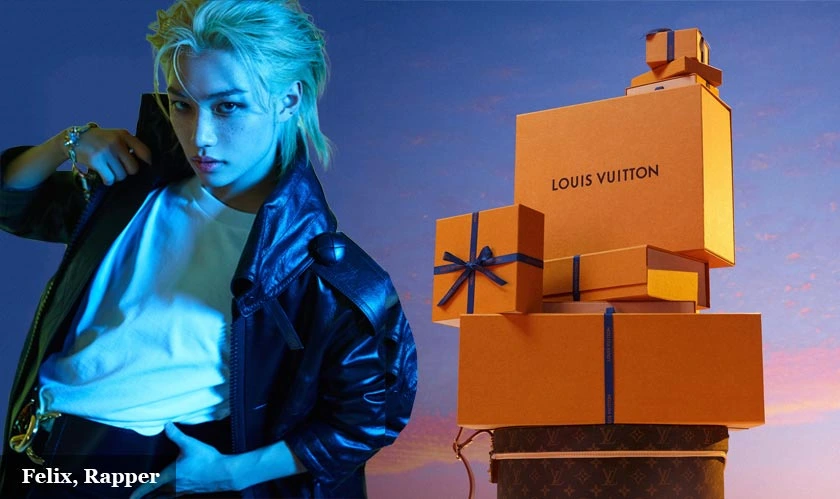 Louis Vuitton’s latest brand ambassador is Stray Kids’ Felix
