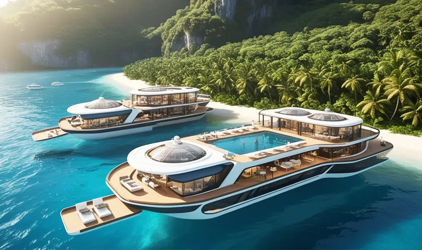 New Wave of Floating Resorts Promises Luxury Travel with Unmatched ...