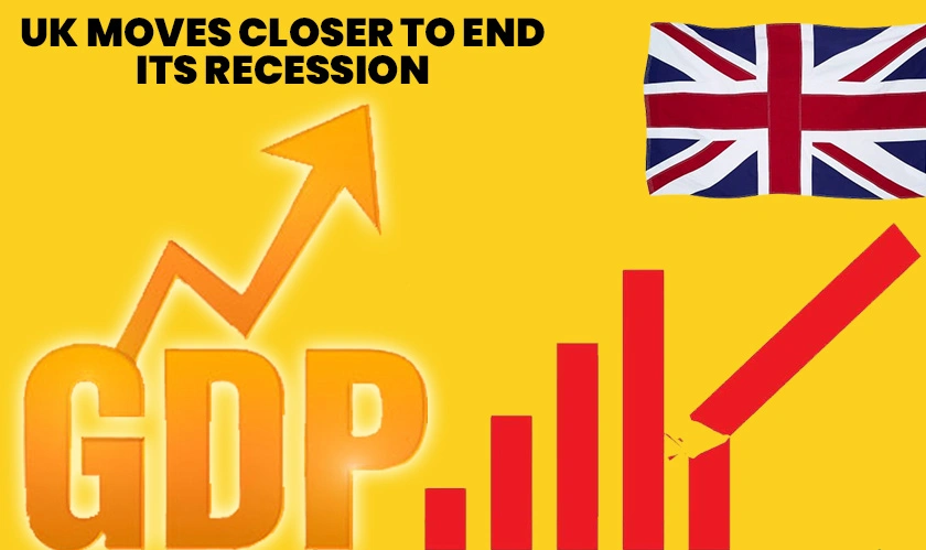 As GDP increases, the UK moves closer to ending its recession