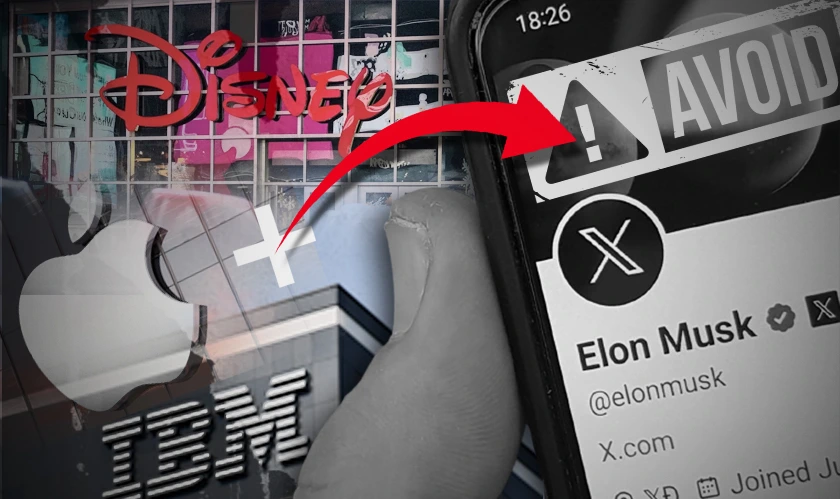 Disney and others avoid X due to its rising anti-Semitism backlash